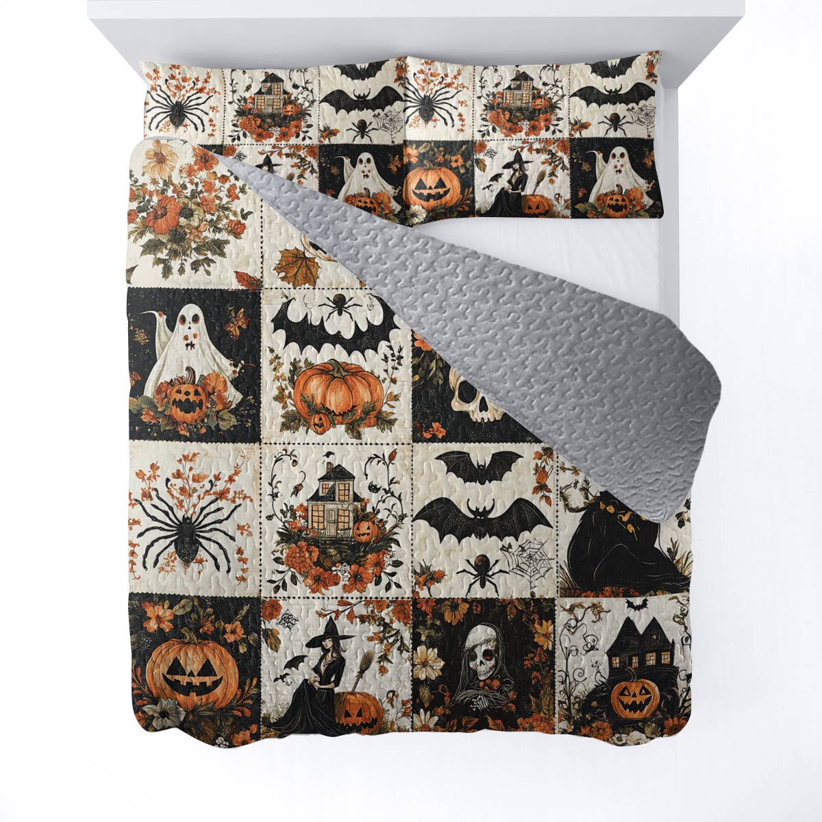 Halloween Lorva All Season Quilt 3-Piece Set Autumnal Dreams